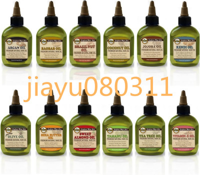 Difeel Premium Natural Hair Oil Collection Complete 12 Piece