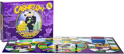 CASHFLOW Board Game (New Edition) with Exclusive Bonus Strat