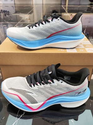 安踏马赫5代丨专业缓震竞速跑步鞋男中考体测运动鞋子112535593R