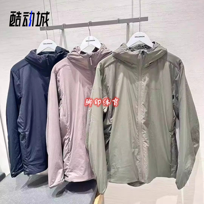 SALOMON萨洛蒙户外休闲透气防风保暖棉服mountain flex jckt hood