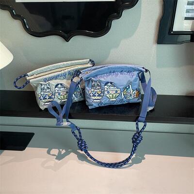 日本正品ballchain刺绣小号包包