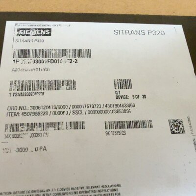 议价压力变送器SITRANSP320P3207MF03007MF03SITRANS-P320