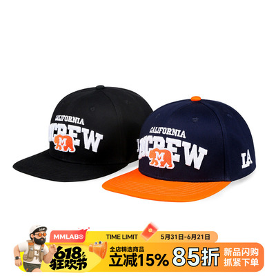 mcrew立体刺绣拼色棒球帽