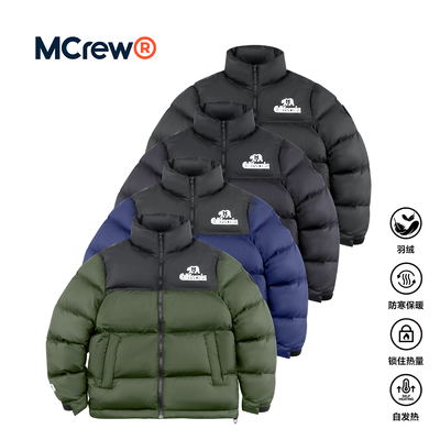 CABEAR系列重磅羽绒服紫黑色保暖