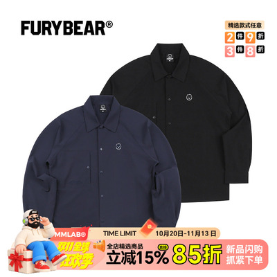 FURYBEAR系列26秋季长袖衬衫