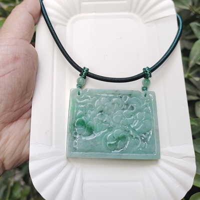 拙璞有翡A货翡翠项圈多款可选一口价支持全国复检省外8元包顺丰