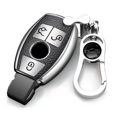 适用奔驰05/06/07/08/09/10/11/12年老款E级E260L/E300钥匙包套壳