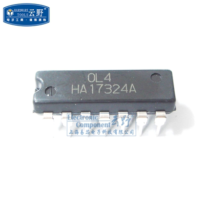 高科美芯云野 IC集成电路HA17324A DIP14直插放大器 （一个）