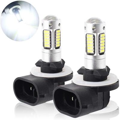 汽车LED雾灯 881 880 H3 H1 4014 30SMD 30W 高亮防雾灯 前照灯泡