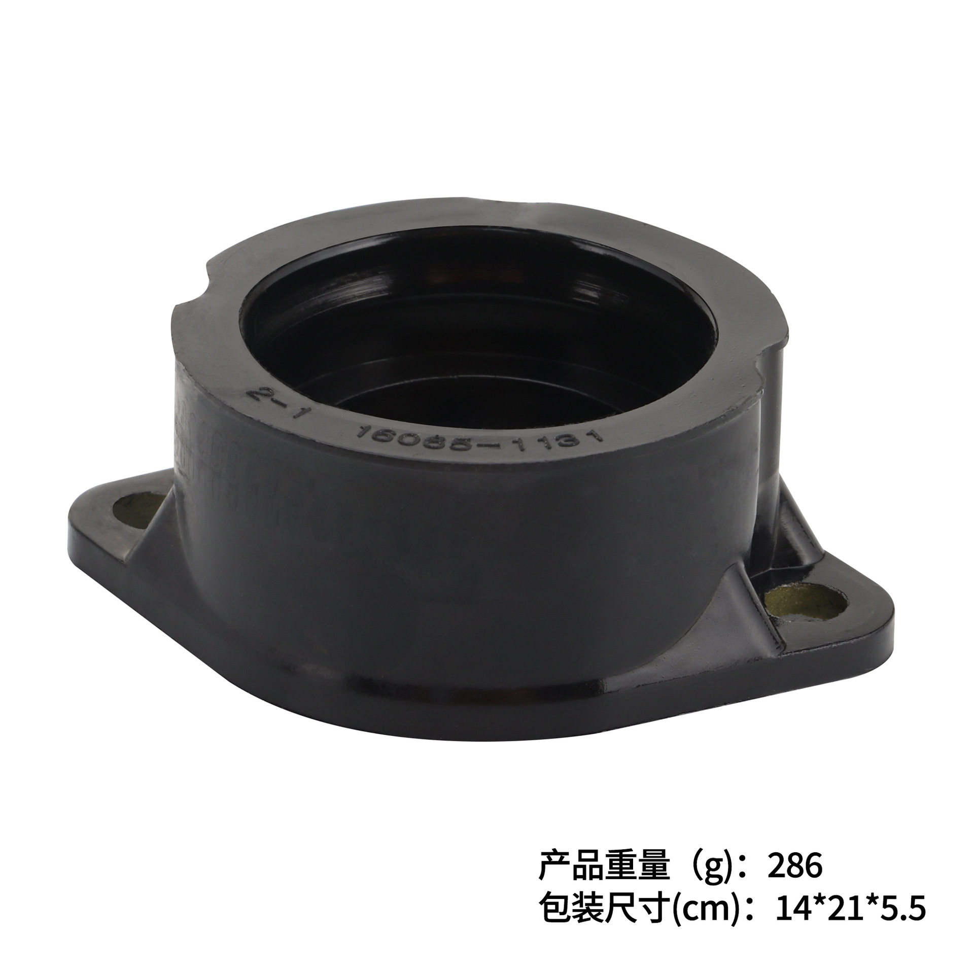 4个一套摩托车进气歧管空气接头适配GPZ1100 ZXT10A KZ1000发动机