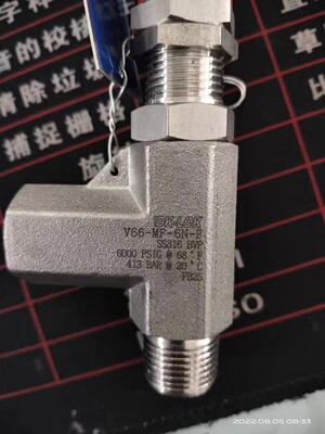 韩国DK-LOK安全阀V66-MF-6N-F