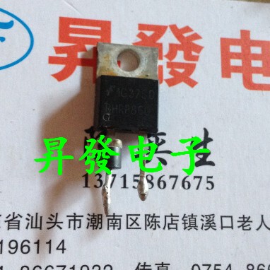 〖昇發电子〗拆机快恢复二极管 整流管 RHRP860 MSR860G R860P2