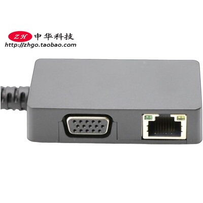 适用联想P40 Yoga 14 460 260 RJ45网卡口VGA OneLink转接线板