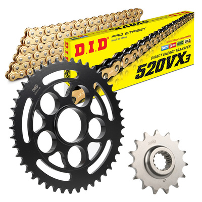 杜卡迪骇客950改装日本DID链条