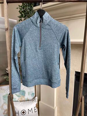 lululemon代购Engineered Warmth 1/2 Zip运动保暖瑜伽半拉链上衣
