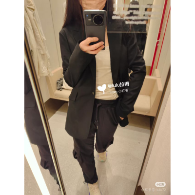 现货 lululemon Relaxed-Fit Twill Blazer 女士西装外套