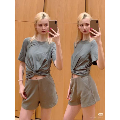 现货 lululemon Ribbed Softstreme HR Short 2