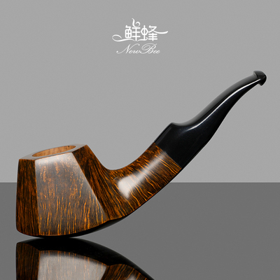 NewBee石楠木烟斗男士手工多面体火山斗实木传统老式过滤专用烟具