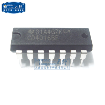 【高科美芯】IC集成电路CD4016BE DIP14 模拟单刀单掷开关 芯片
