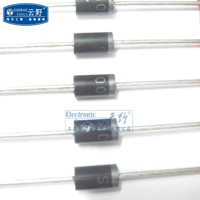 【高科美芯】 肖特基二极管SR5100 5A/100V DO-210直插 全新原装