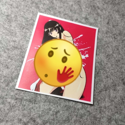 日系JDM潮流改装二次元动漫汽车贴摩托贴纸侧窗划纹烫画D1379