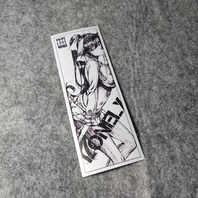 卡通日漫二次漫画改装汽车摩托贴纸搞笑二次元划纹烫画车贴D2566