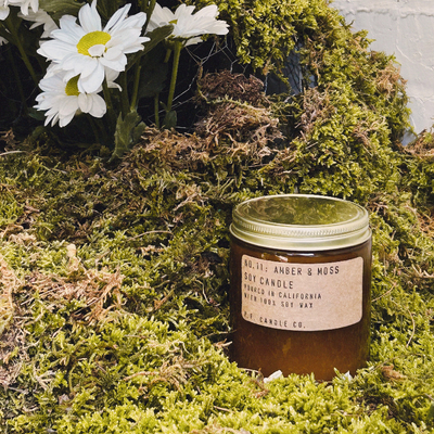 pf candle香薰蜡烛香氛助眠卧室琥珀苔藓小众高级生日礼物伴手礼