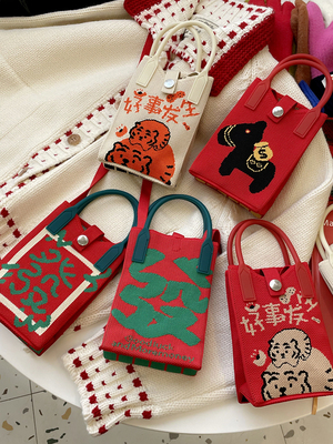 新年中国风发發包包手机包