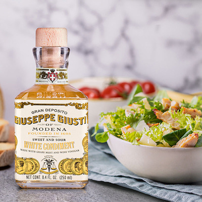 白葡萄醋意大利玖司蒂Giusti摩德纳巴萨米克醋调味沙拉醋汁白醋