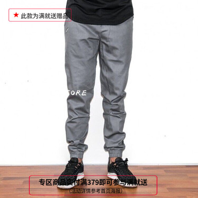 美国潮牌防水ins慢跑束脚裤