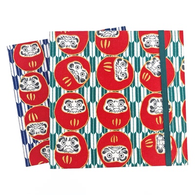 蓝/绿 烫金达摩 手工旅行水彩手账速写本宝虹阿诗新莫朗宝虹