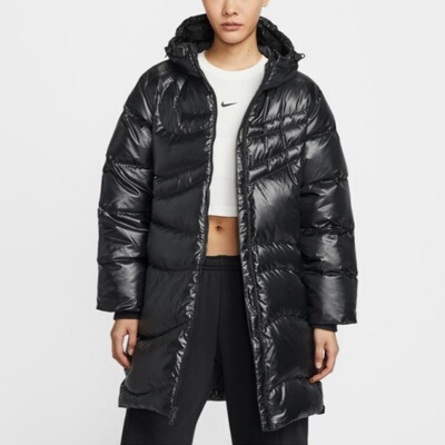 Nike耐克羽绒服女子保暖棉服外套