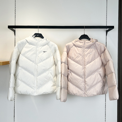 Nike耐克女子拒水连帽羽绒服