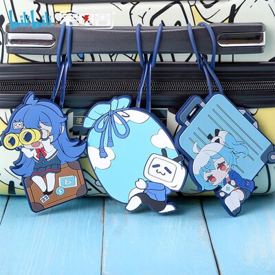 正版授权 bilibili哔哩哔哩2233娘小电视春游季行李牌B站周边动漫