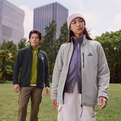 Adidas阿迪达斯加厚外套男女