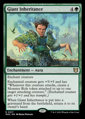 牌客窝 万智牌 巨人传承 Giant Inheritance  金  绿