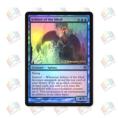 牌客窝 万智牌 理念仲裁者 Arbiter of the Ideal 金 蓝