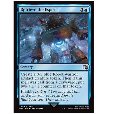 牌客窝 万智牌 夺回幻兽 Retrieve the Esper 铁 蓝 闪