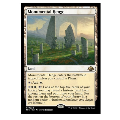 丰碑石阵卡牌万智牌金地