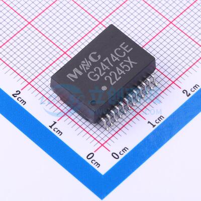 网口变压器 G2474CE SMD-24P,17.5x12.2mm 单口 电子元器件配单