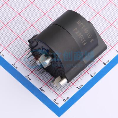 互感器 HCT401C-B 插件,26.3x24.6mm 5A 4kV@AC 电子元器件配单