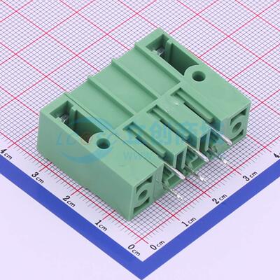 插拔式接线端子 KF2EDGSVM-7.62-3P  7.62mm 板端/插座-闭口 1x3P
