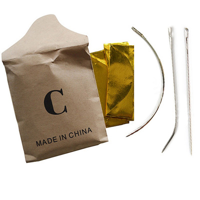 弯针 弧形针C型针T型针I型针J型针12支一包 WEAVING NEEDLE价