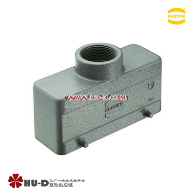 HARTING浩亭重载外壳19300241422 Han 24B 上壳顶出线M32低结构