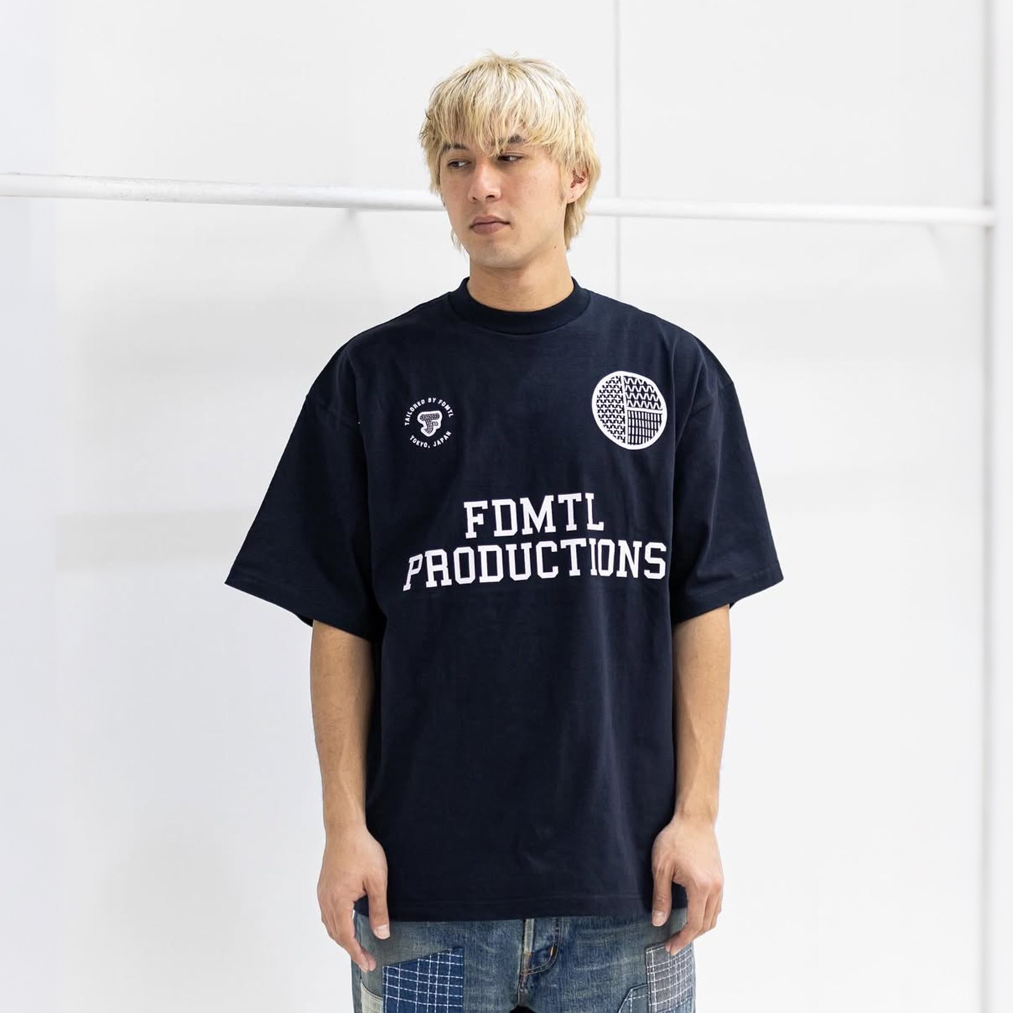 现货 FDMTL Prod Tee 26SS 标语印花纯棉圆领宽松透气刺绣短袖T恤