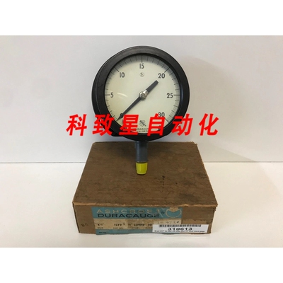 工业配件4.5英寸0-30PSI DURAGAUGE GAGE GAUGE CAT.NO:1279