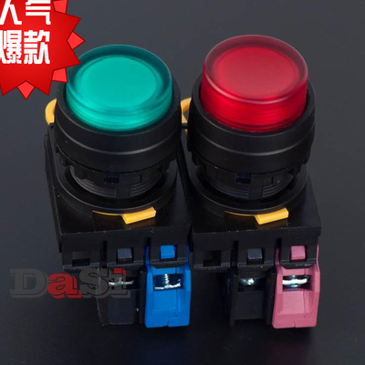 带灯按钮和泉YW1L-M2E10Q4R