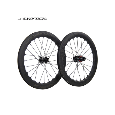 silverock碳纤维波浪轮组碟刹轮