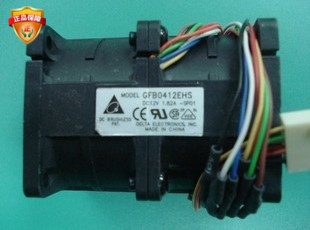 Delta/台达 GFB0412EHS DC12V 1.82A 4056 8线 服务器散热风扇