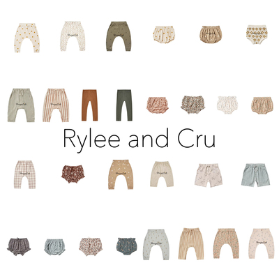 4Z清仓 rylee and cru 儿童纯棉印花短裤 休闲裤 长裤 花苞裤